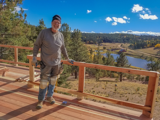 Woodland Park Landscape Design Custom Decks Rockscapes